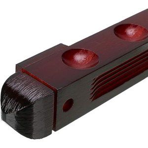 Games | 6 Cues Wooden Billiard Cue Rack 6 Pool Cues Wall Mount Mahogany ...